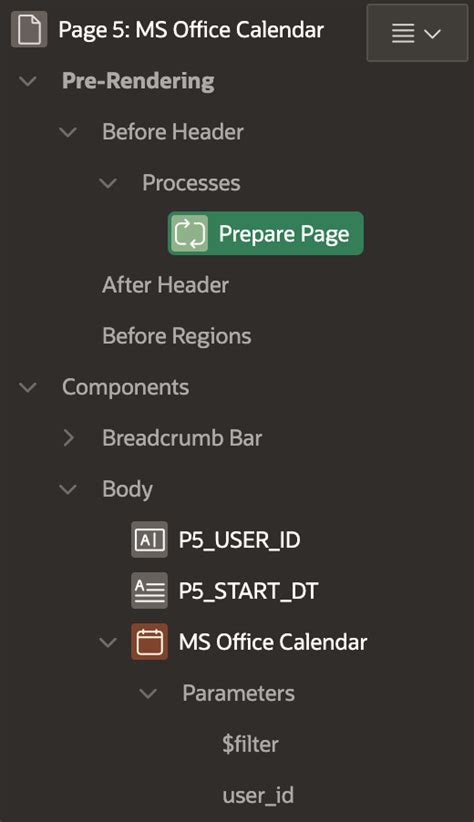 Oracle Apex And Ms Office 365 Integration Calendar