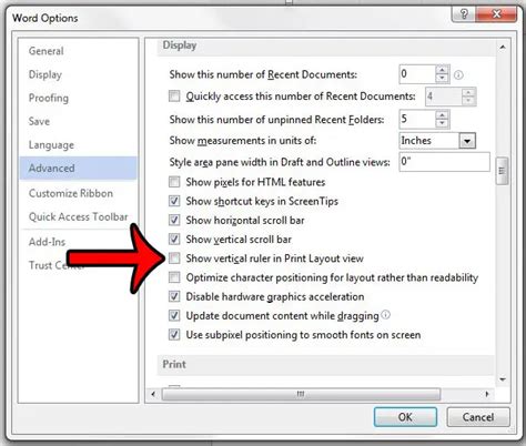 How To Hide The Vertical Ruler In Word Solve Your Tech