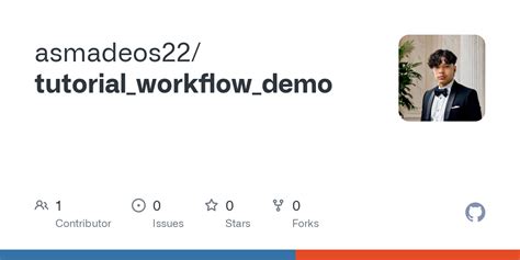GitHub Asmadeos Tutorial Workflow Demo