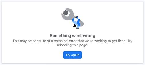 Facebook — Fixing The “something Went Wrong” Error Iowa City Tech