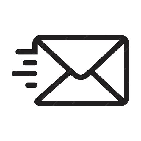 Premium Vector Icon Mail Message Inbox Envelope Flat Style Icon