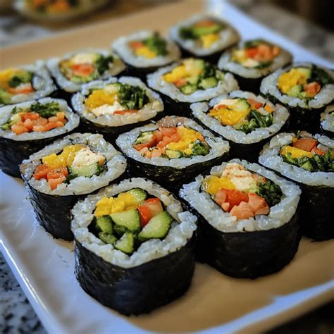 Ultimate Veggie Sushi Rolls Delicious Crispy And Fresh