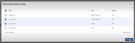 tutorial find invalid objects before baselining redgate flyway