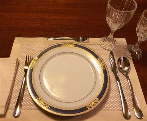 Table Setting Etiquette