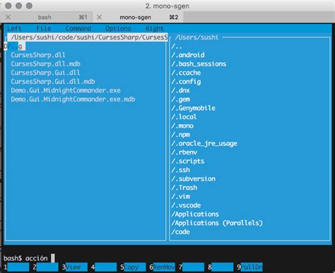 Github Sushihangovercursessharp Curses Sharp Is A Ncurses Terminal Control Library Binding