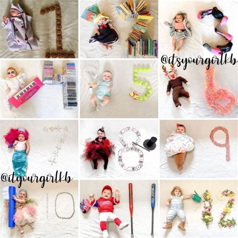 23 Unique Monthly Baby Photo Ideas The Mom Love Blog