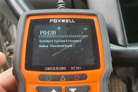 P0420 Error Code Meaning Symptoms And How To Fix It