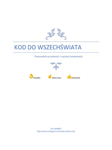 Po Polsku Cheat Code To The Universe Pdf