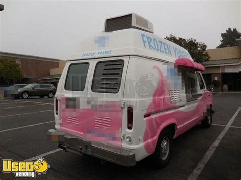 Ford Econoline Ford Ice Cream Froyo Ice Cream Truck Sell My Food Truck