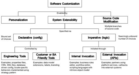Software Customization Taxonomy
