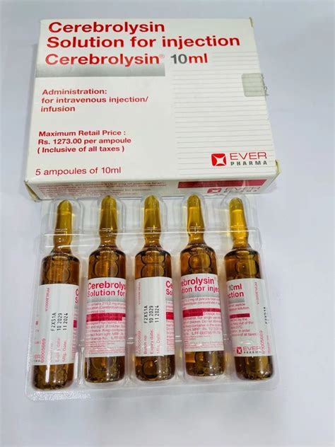 Cerebrolysin 10 Ml Injection Strength 2152 Mg At ₹ 700piece In Nagpur
