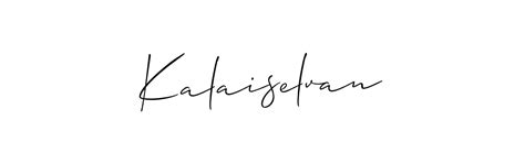 74 Kalaiselvan Name Signature Style Ideas New Name Signature