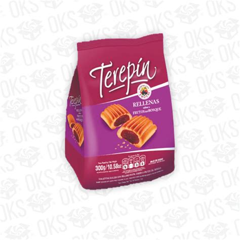 Galletitas Terepín Rellenas Frutos Bosque 300 Gr Distri Oks Mayorista De Golosinas