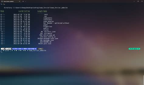 Not Linux But Still Clean R Terminal Porn