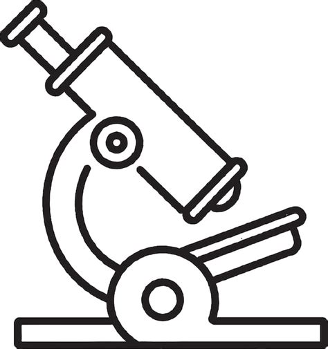 Premium Vector Laboratory Microscope With Glass Slides Iconic Design