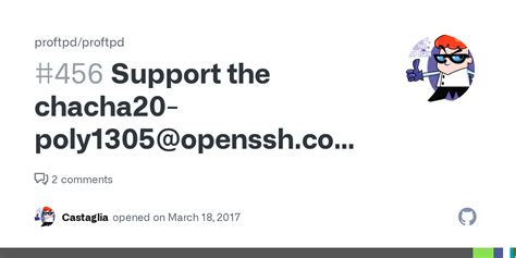 support the chacha20 poly1305 ssh cipher · issue 456