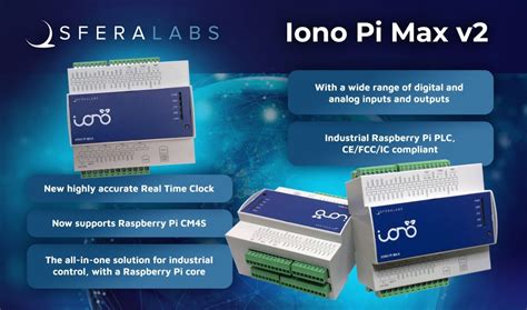 Sfera Labs Extends Industrial Support For Raspberry Pi Cm4s