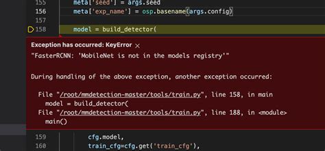 Fasterrcnn Xxx Is Not In The Models Registry · Issue 5856 · Open