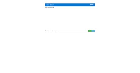 Advanced Text Editor Free Html Bootstrap Component