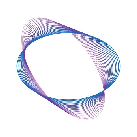 Round Frame Dynamic Curved Lines For Technology Concepts User Interface Design Web Design