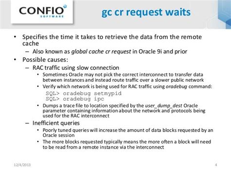 Tuning For Oracle Rac Wait Events