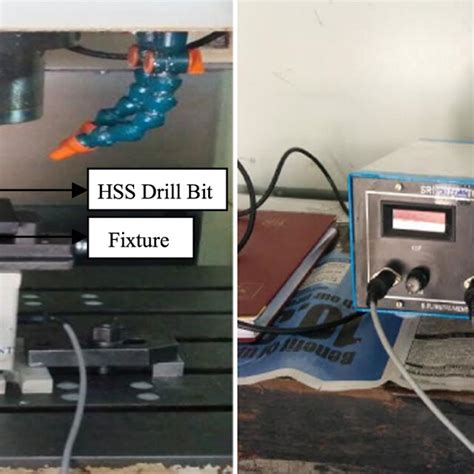 Experimental Setup For Drilling A Composite Laminate With Data Download Scientific Diagram