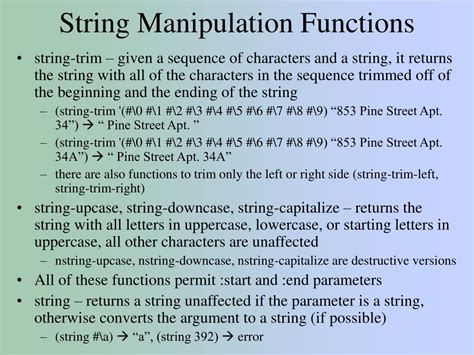 Ppt Exploring Common Lisp Data Structures Powerpoint Presentation