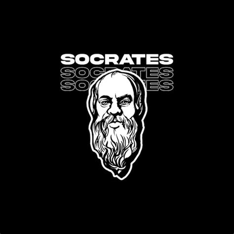Premium Vector Hand Drawn Philosopher Socrates Vector Illustration