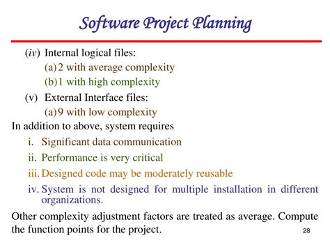 ppt software project planning powerpoint presentation free download