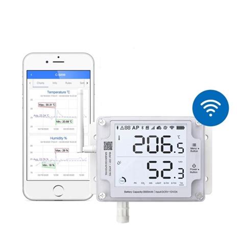 Ubibot Gs1 A Industrial Grade Wifi Temperature Humidity Data Logger Iot System Shopee Singapore