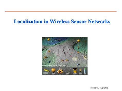 localization in wireless sensor networks ppt download