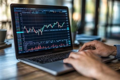 Analyzing Intraday Trading Patterns Ar Generative Ai Premium Ai Generated Image