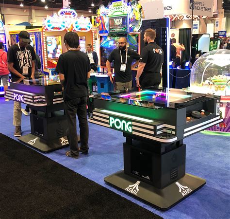 Atari Led Pong Cocktail Table Classic Arcades Video Amusement