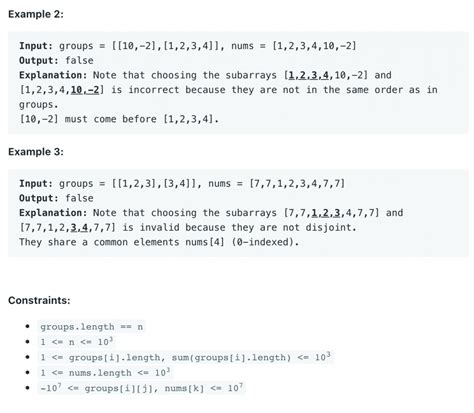1764 Form Array By Concatenating Subarrays Of Another Array