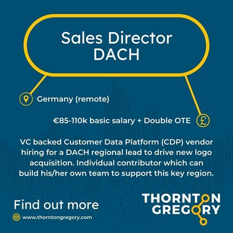 Simon Gregory On Linkedin Thorntongregory Salesdirector Cdp