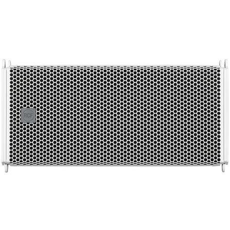 rcf hdl 6 a w dual 6 1400w active line array module white