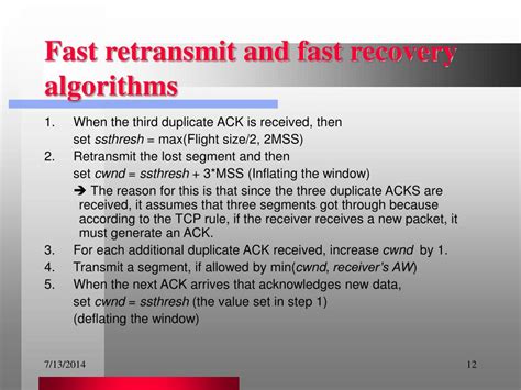 PPT TCP Enhancements PowerPoint Presentation Free Download ID 1719056