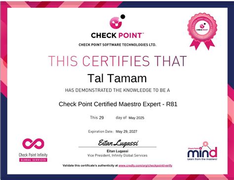 Checkpoint Ccme Ccsm Cybersecurity Certification Maestro