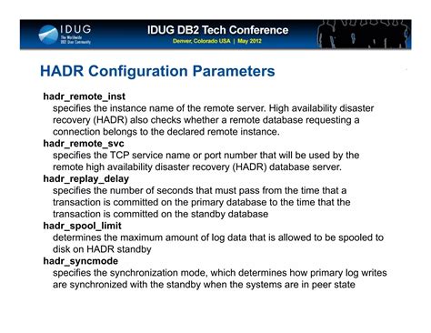 Db2 V 10 Hadr Multiple Standby Pdf Databases Computer Software