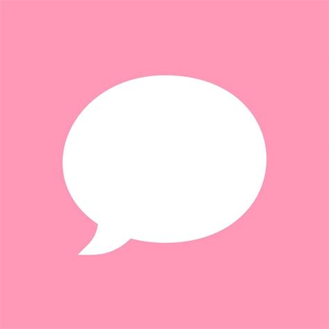 Messages App Icon App Icon Design Mobile App Icon Pink Wallpaper Ipad