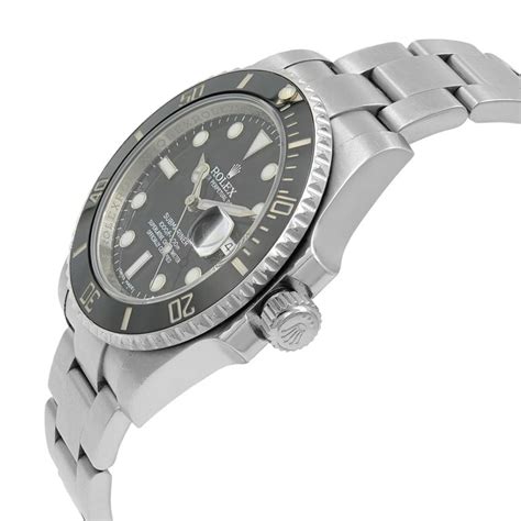 Rolex Submariner Ceramic Bezel Steel Black Dial Automatic Mens Watch