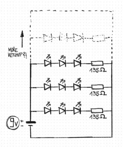 Led Resistor Circuit In Parallel Electronics Scriblab