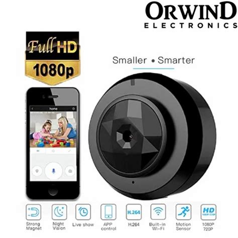 Spy Camera Orwind O2402 Inchcam Micro Security Camera At Rs 3800