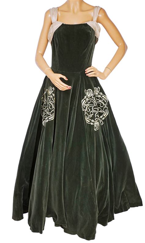 Vintage Couture Evening Gowns