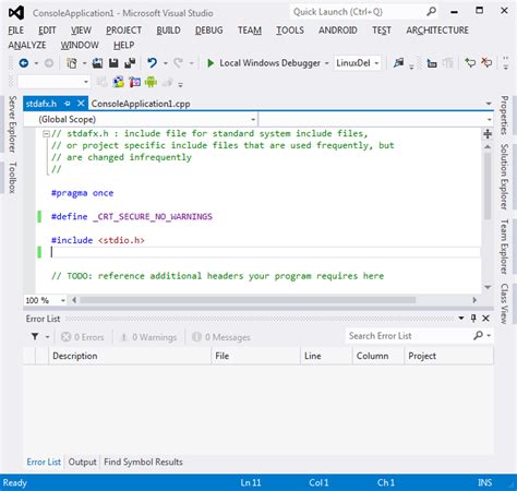 Porting A Windows App To Linux With Visual Studio VisualGDB Tutorials