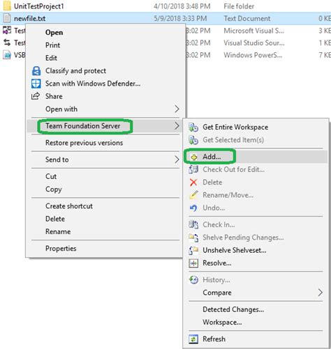 C Cannot Add Files To Visual Studio 2015 Community Update 3 Tfs