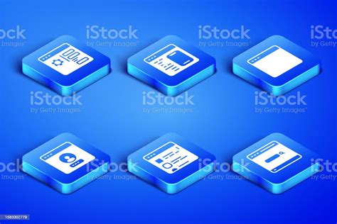 검색 엔진 브라우저 설정 파일 계정 만들기 화면 소프트웨어 및 창 아이콘을 설정합니다 벡터 3차원 형태에 대한 스톡 벡터 아트 및 기타 이미지 Istock