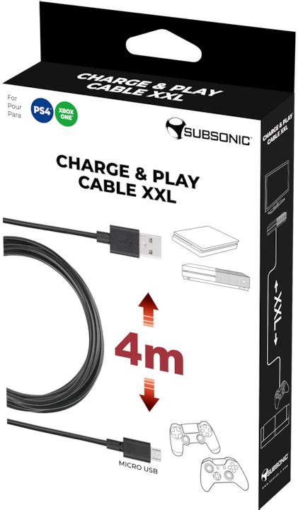 Subsonic Charge And Play Cable Xxl Buy At Digitec
