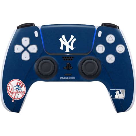 New York Yankees Solid Distressed Sony Playstation Skin Mlb Skinit