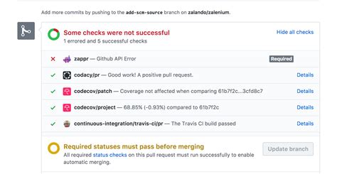 Zappr Does Not Retry To Fetch Whatever It Needs To Continue Issue Zalando Zappr GitHub